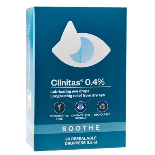 Clinitas Soothe Multi Dry Eye Drops Eyecare Partners