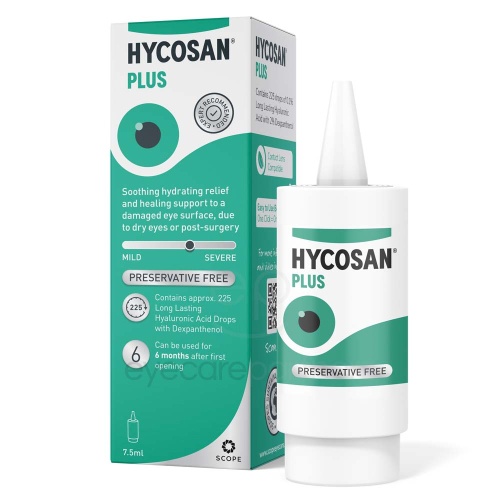 Hycosan Extra Eye Drops from £8.95 / bottle Eyecare Partners