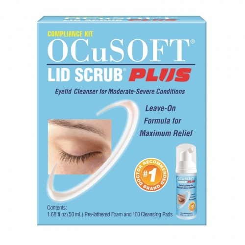 Ocusoft Plus Foam Eyelid Cleaner for Blepharitis Eyecare Partners