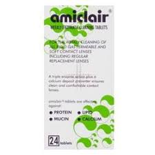 Buy Amiclair Protein Remover Tablets from £9.50 Eyecare Partners