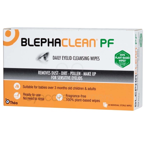 Blephaclean Blepharitis Cleaning Wipes Eyecare Partners