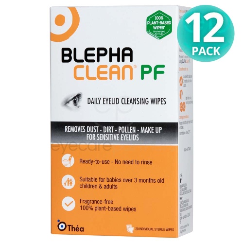 Blephaclean Blepharitis Cleaning Wipes Eyecare Partners