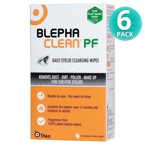 Blephaclean Blepharitis Cleaning Wipes Eyecare Partners