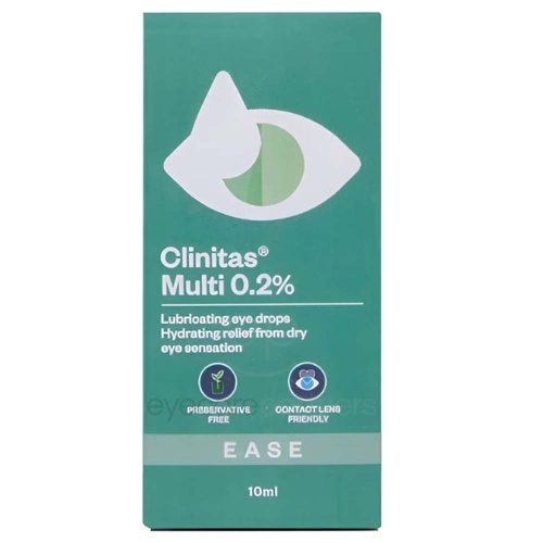 Clinitas Soothe Multi 02% Dry Eye Drops Eyecare Partners