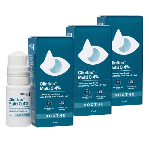 Clinitas Soothe Multi Dry Eye Drops Eyecare Partners