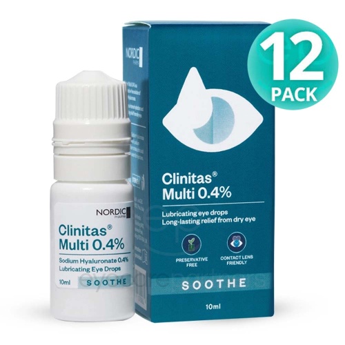 Clinitas Soothe Multi Dry Eye Drops Eyecare Partners
