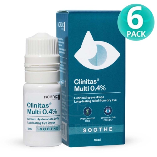 Clinitas Soothe Multi Dry Eye Drops Eyecare Partners