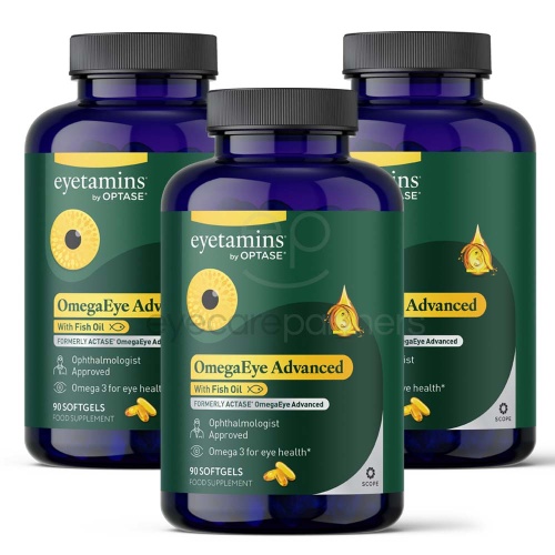 Actase OmegaEye Advanced Capsules from £27.45 per bottle Eyecare Partners