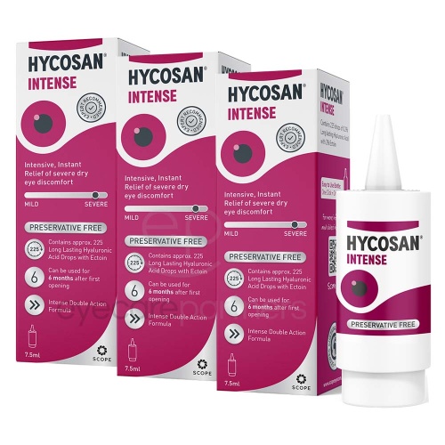 Hycosan Intense Eye Drops from £16.45 / bottle Eyecare Partners