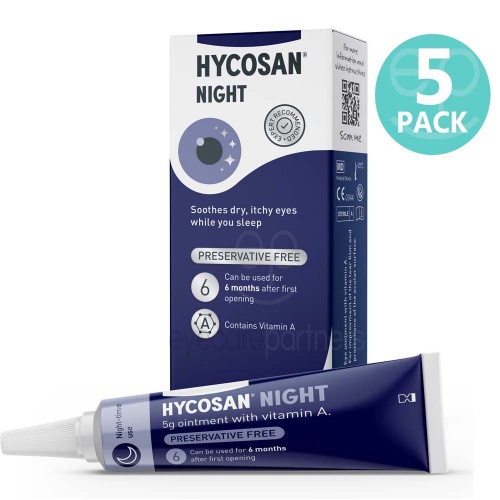 Hycosan Night Dry Eye Ointment from £5.25 Eyecare Partners