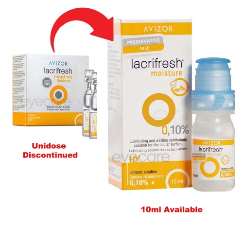 Lacrifresh Avizor Moisturising Dry Eye Drops|UD Eyecare Partners