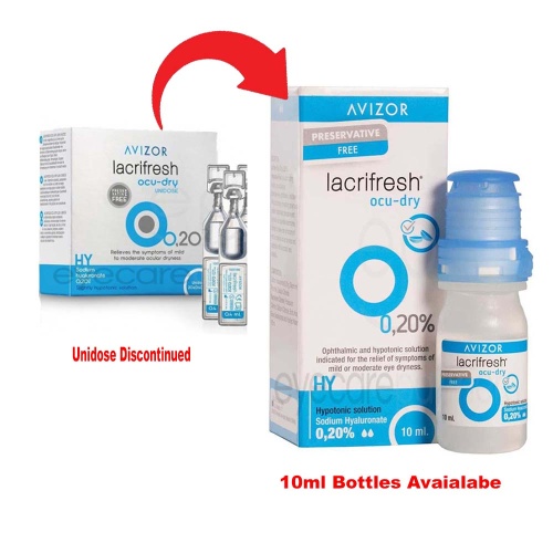 Avizor Lacrifresh Ocu-dry 0.2% Unit Dose Eyecare Partners