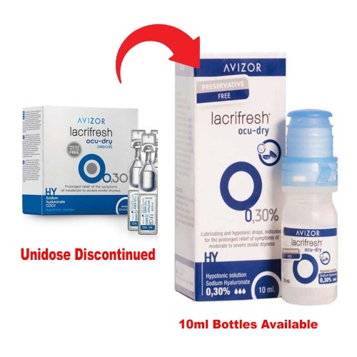 Lacrifresh Avizor Moisturising Dry Eye Drops 0.3% Eyecare Partners