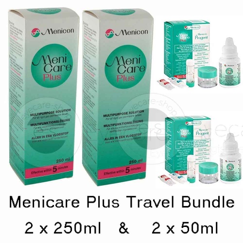 Menicare Plus Travel / Flight Pack Bundle Eyecare Partners