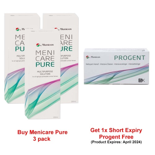 Menicare Pure by Menicon Contact Lens Cleaner Eyecare Partners