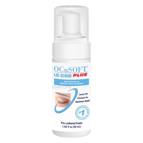 Ocusoft Plus Foam Eyelid Cleaner for Blepharitis Eyecare Partners