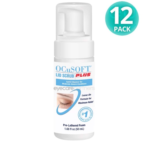 Ocusoft Plus Foam Eyelid Cleaner for Blepharitis Eyecare Partners