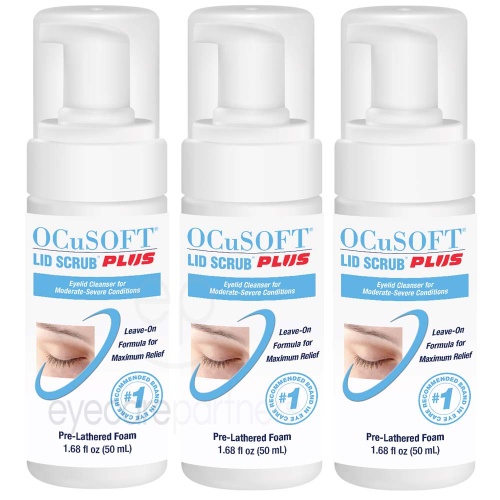 Ocusoft Plus Foam Eyelid Cleaner for Blepharitis Eyecare Partners