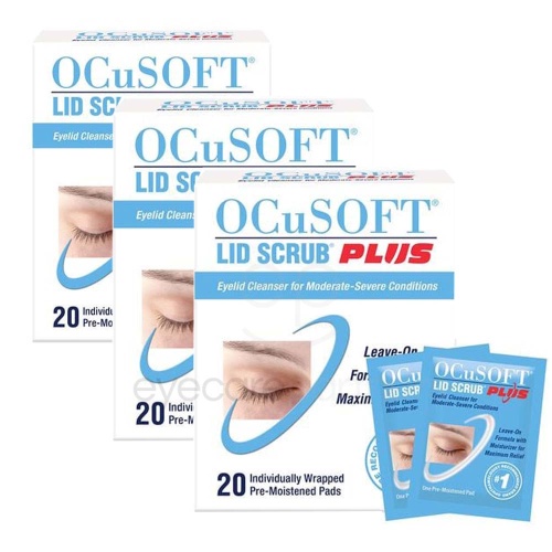 Ocusoft Plus Lid Wipes for severe Blepharitis Eyecare Partners
