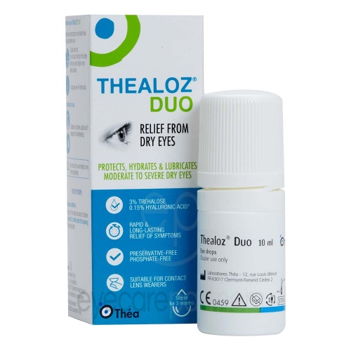 Thealoz Duo eye drops from £11.50 p/bottle Eyecare Partners