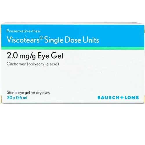 Viscotears Unit Dose from only £11.49| Eyecare Partners