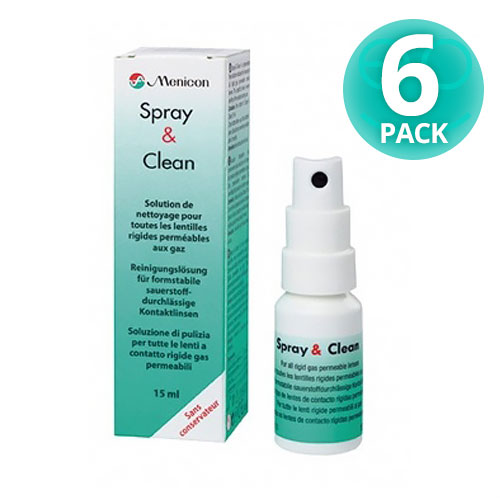 Menicon Spray & Clean for Gas Permeable Lenses Eyecare Partners